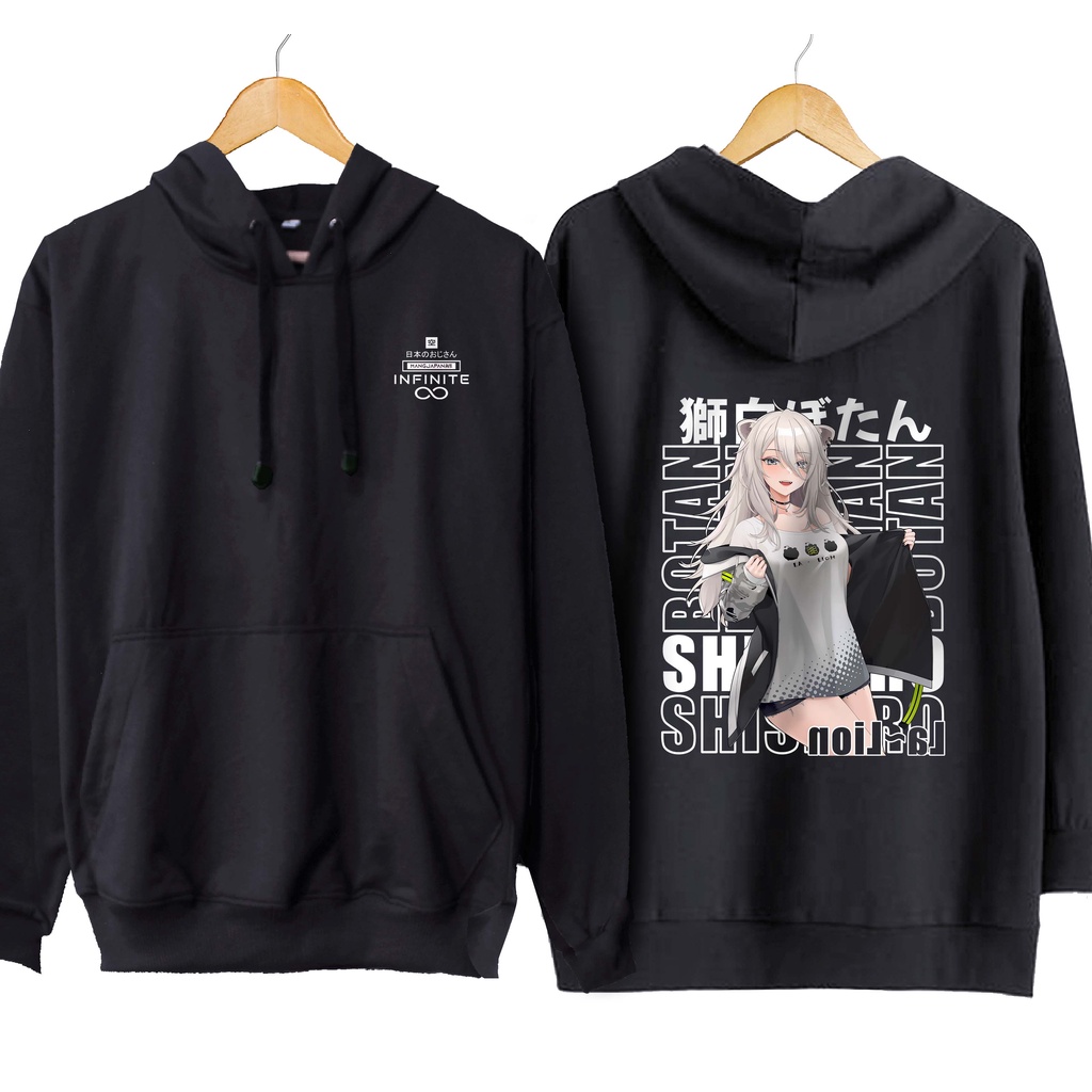 Jual Jaket hoodie jumper infinite vtuber SHISHIRO BOTAN LA LION ...