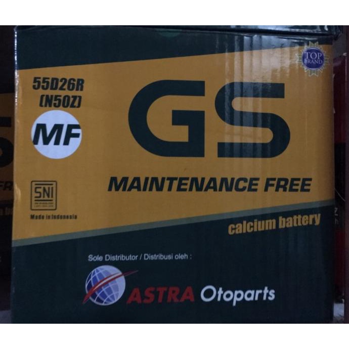 Jual Aki / Accu Kering Gs Mf N50Z / 55D26R Proton Persona Debezzz ...