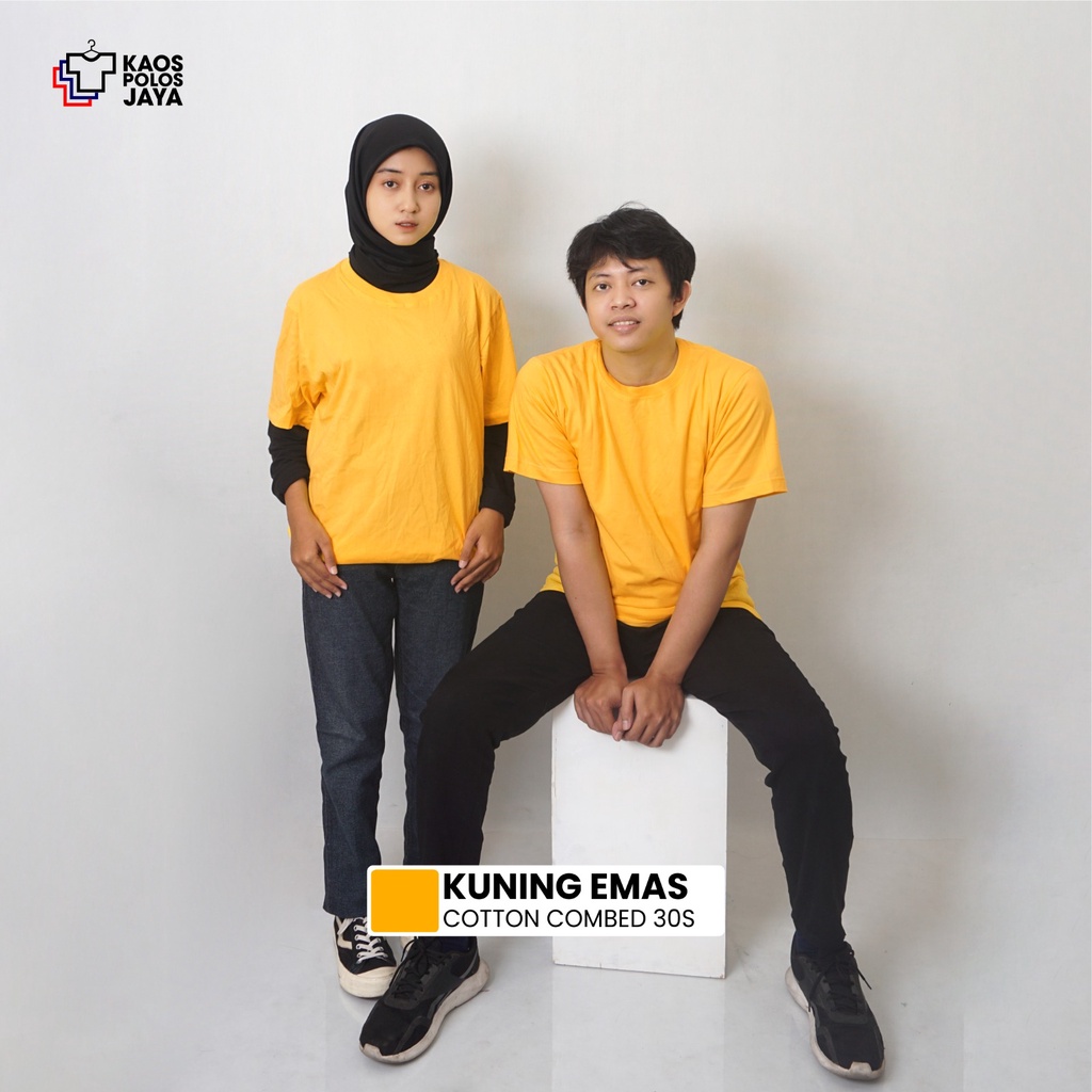 Jual Kaos polos kuning emas unisex / Kaos Polos cotton combed 100% 30s ... Jual Kaos polos kuning emas unisex / Kaos Polos cotton combed 100% 30s ...