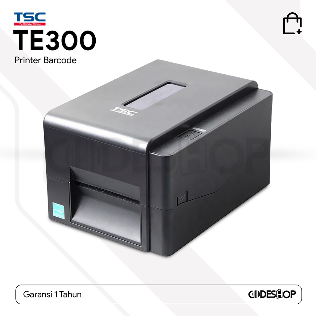 Jual TSC TE300 Barcode Printer Cetak Label Direct Thermal Transfer USB ...