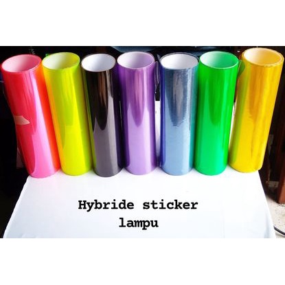 Jual STICKER HYBRIDE / STICKET LAMPU PER METER | Shopee Indonesia