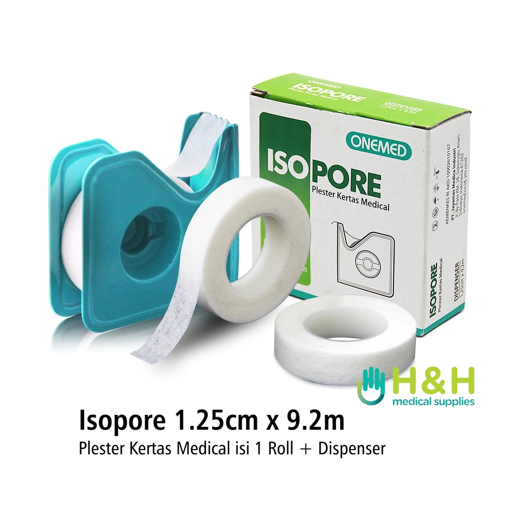 Jual Isopore Micropore / Plester Kertas Medis / Plester / Medical Tape ...