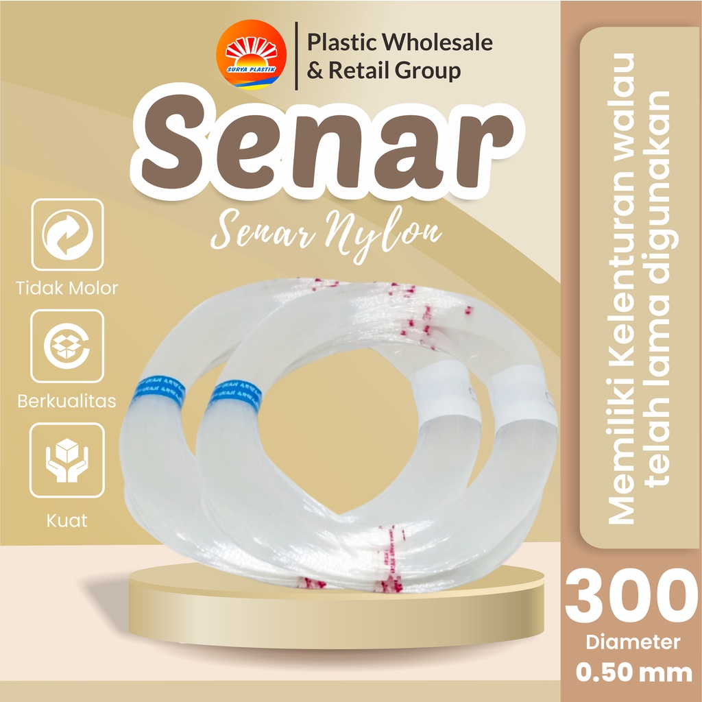 Jual Senar Ukuran 300 Serbaguna | Shopee Indonesia