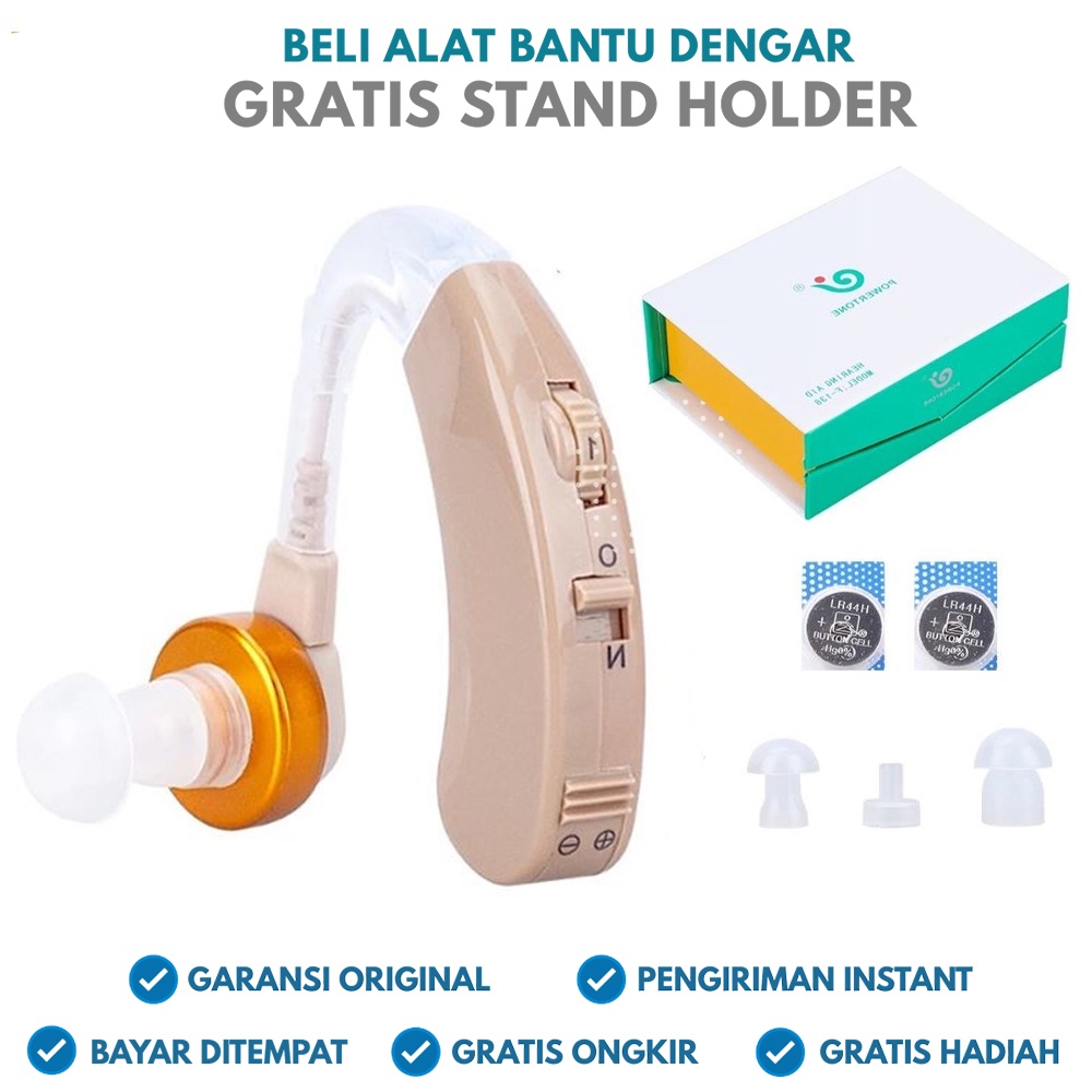 Jual Alat Bantu Dengar Orang Tua Hearing Aid Aids Kit Behind The Ear