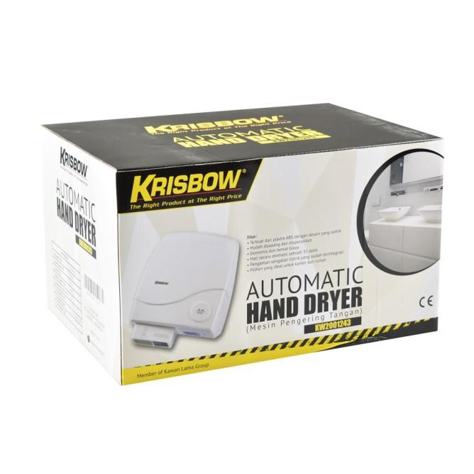 Jual Automatic Hand Dryer Krisbow 1000W 220V Kw2001243 | Shopee Indonesia