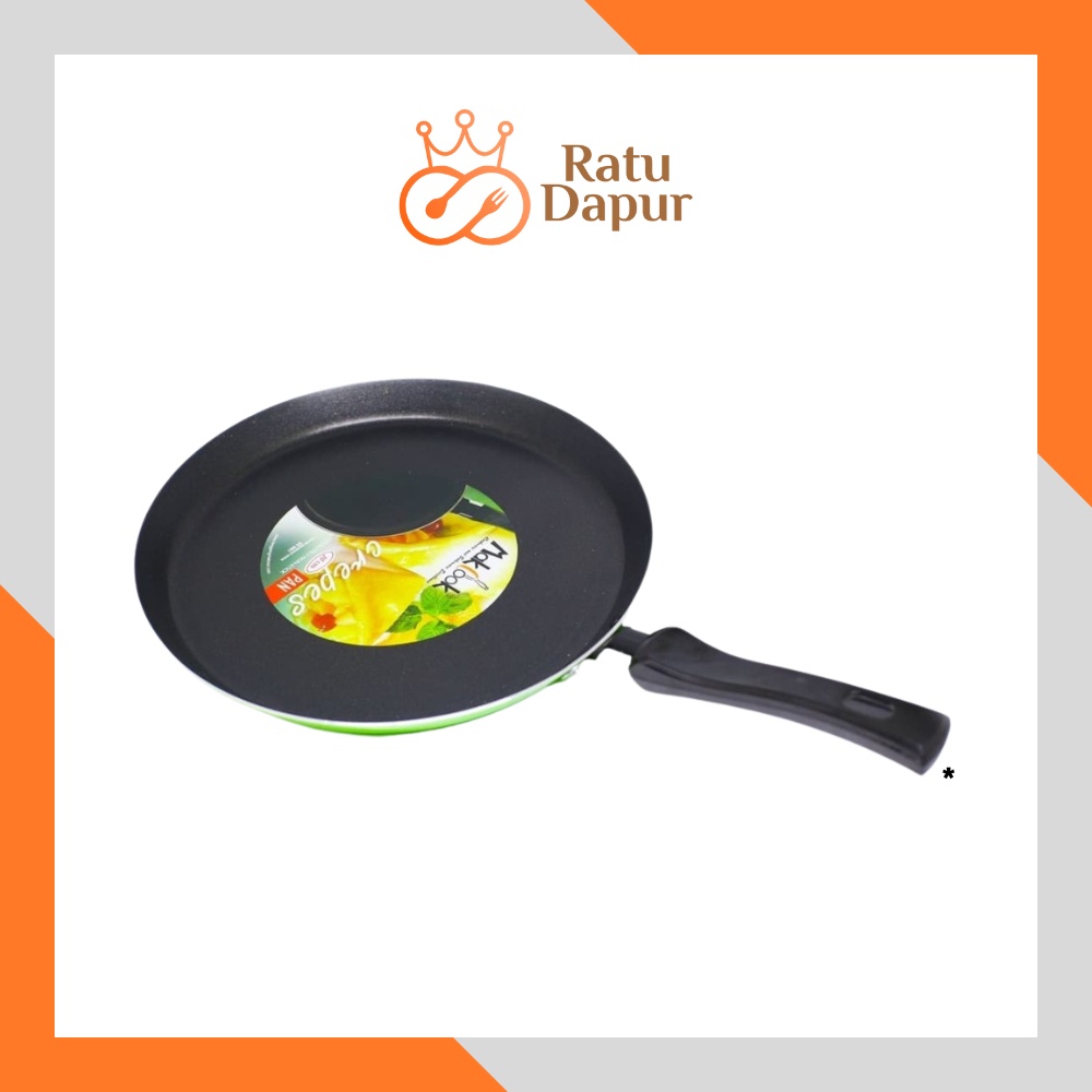 Jual Makcook Wajan Crepes Pan 22 cm - Random Colour / Wajan Kue / Wajan ...