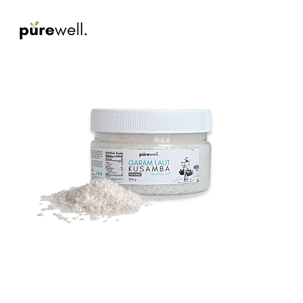 Jual Purewell Garam Laut Kusamba / Kusamba Natural Coarse Sea Salt ...