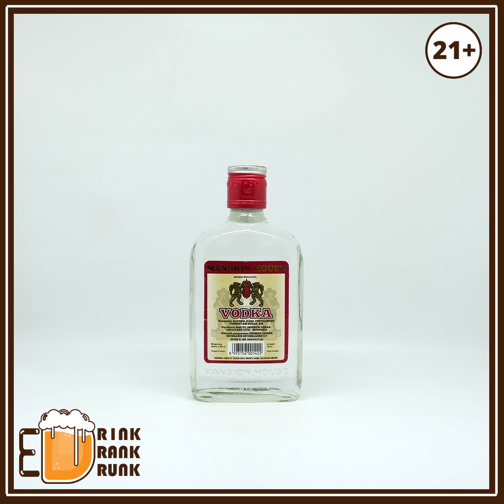 Jual MANSION HOUSE VODKA - 350 ml (±40%) | Shopee Indonesia