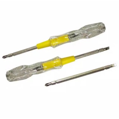 Jual Obeng Tespen Tegangan Listrik Mata Double + - | Shopee Indonesia