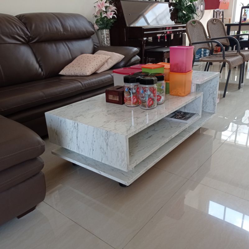 Jual Meja Tamu HPL MR | Shopee Indonesia