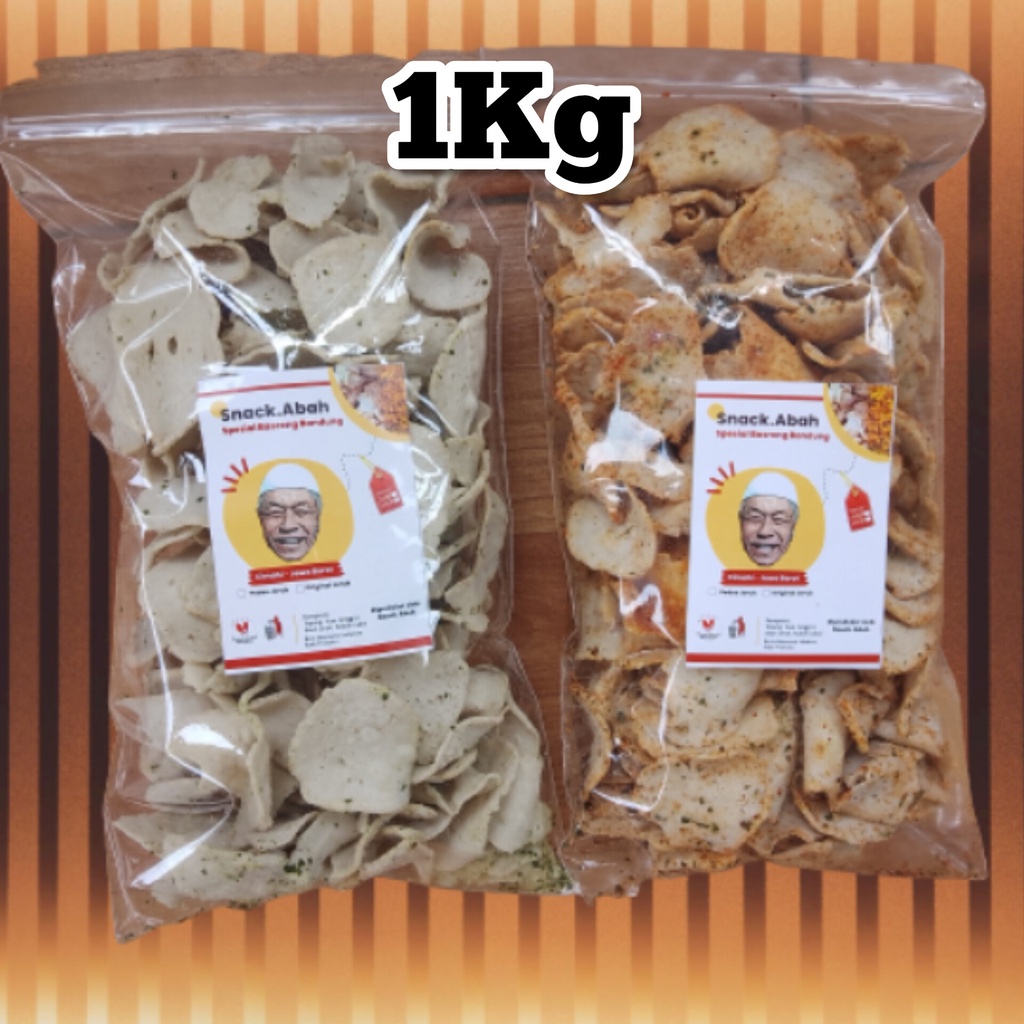 Jual Basreng 1Kg Basreng kiloan BASRENG KOIN BASRENG TIPIS DAUN JERUK ...