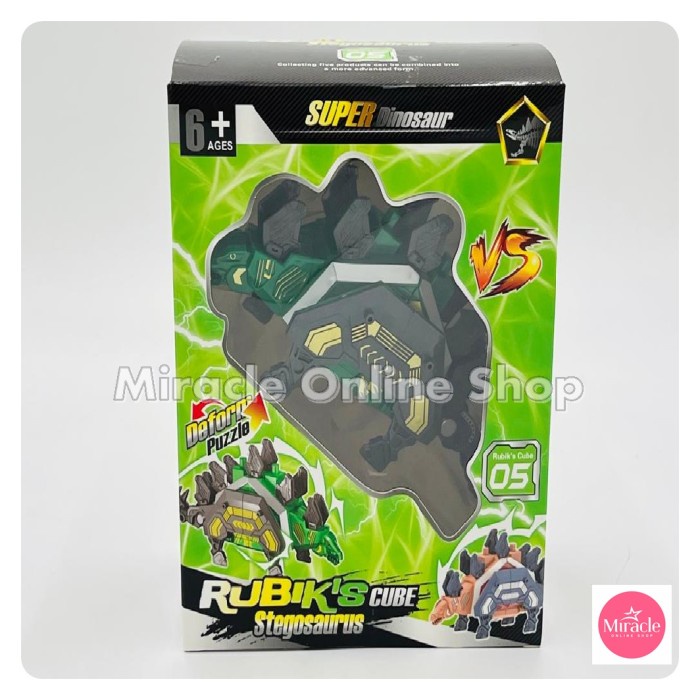 Jual Mainan Dinosaurus Rubiks Cube - Mainan Rubik Dino | Shopee Indonesia