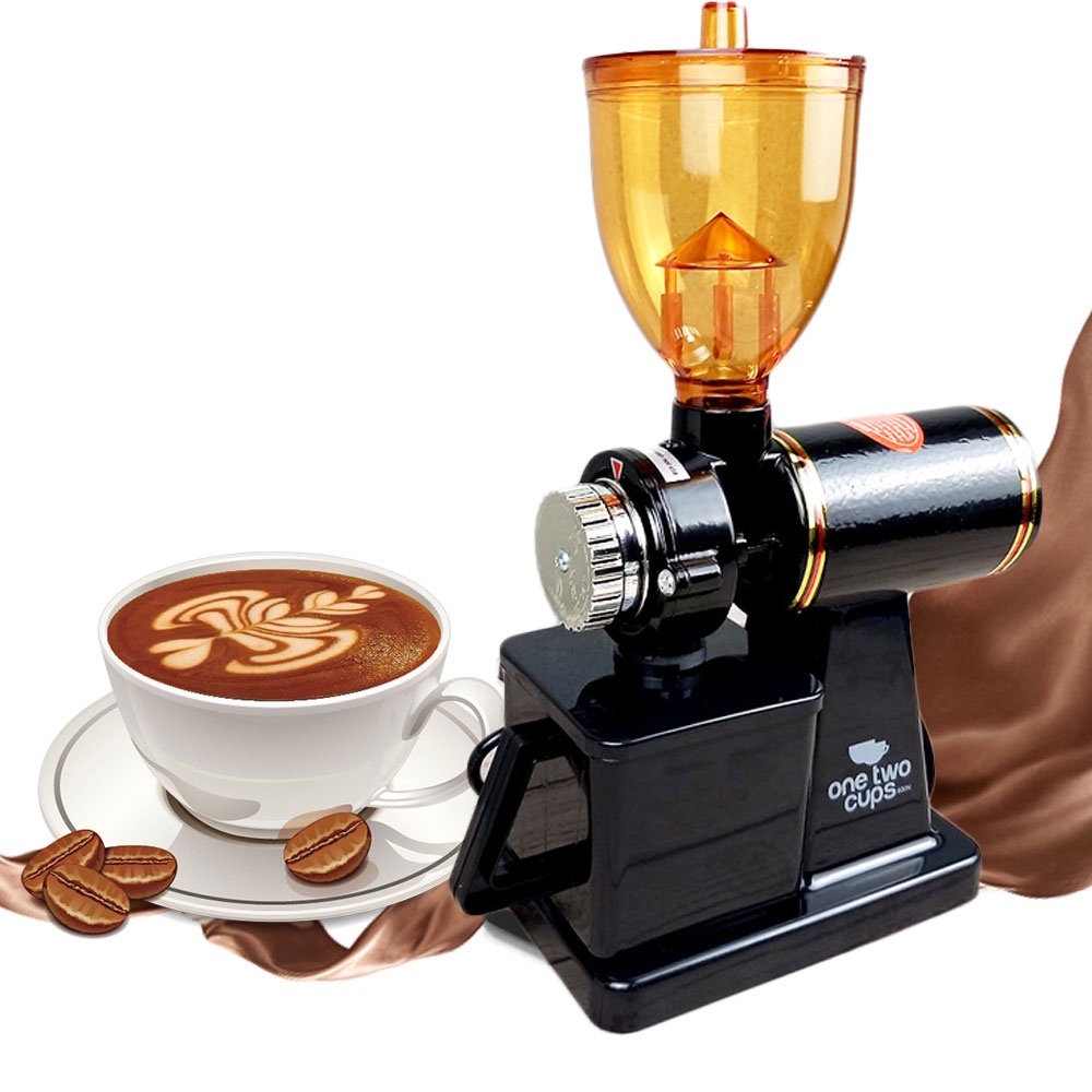 Jual One Two Cups Penggiling Kopi Electric Coffee Grinder - 600N ...