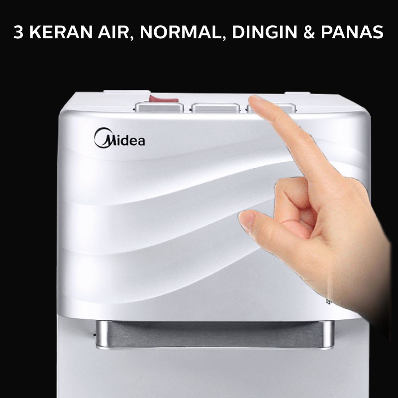 Jual Midea Dispenser Galon Bawah YD-1634W Bottom Loading | Shopee Indonesia