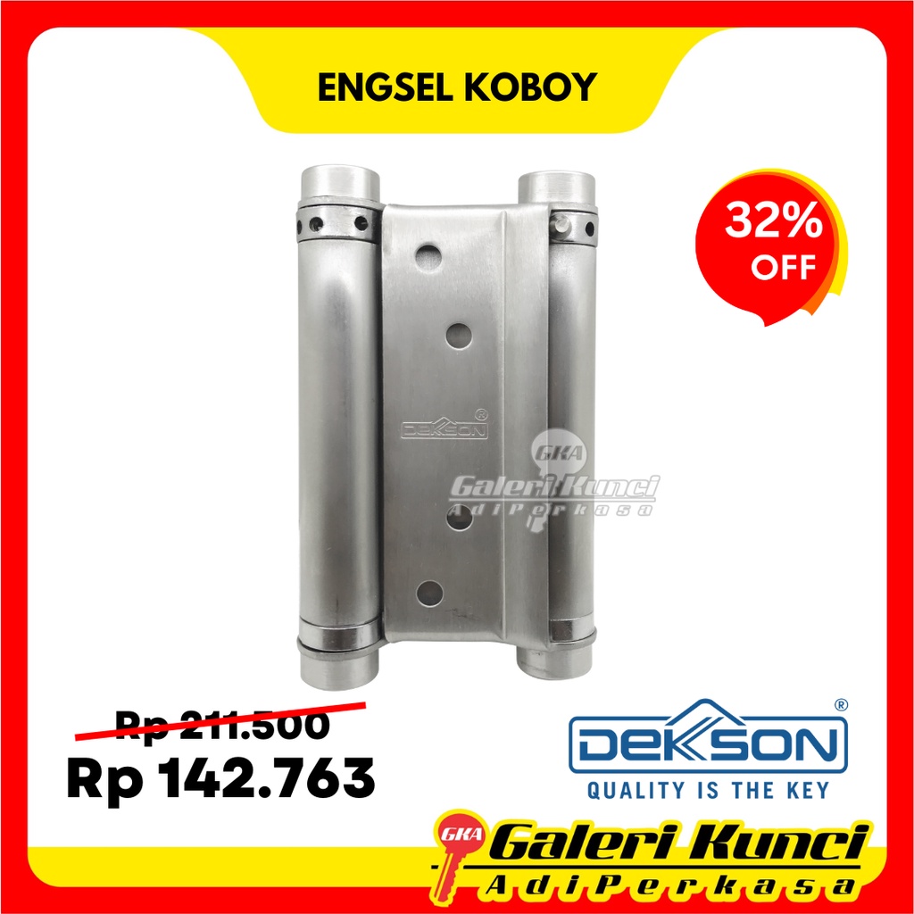 Jual Engsel Koboy Dekson Dekkson Double Action EL 4 Inch SS | Shopee ...