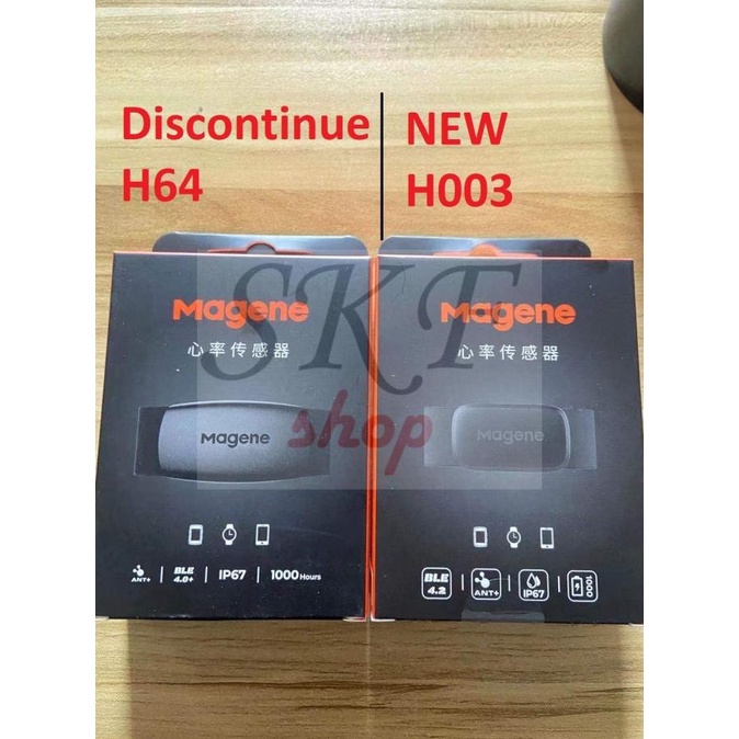Jual Magene Heart Rate Monitor HRM Sensor H003 Original No H64 Xoss ...