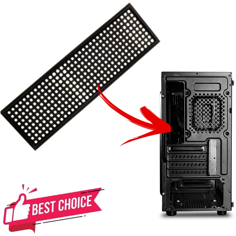 Jual Universal Back Panel Computer For Cover Mainbord Port DIY Material ...