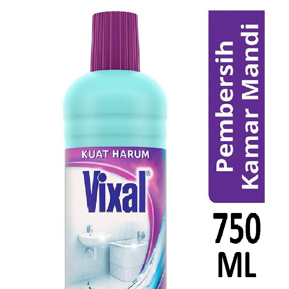 Jual Vixal Pembersih Porselen Kamar Mandi Hijau 750 Ml Uni Shopee