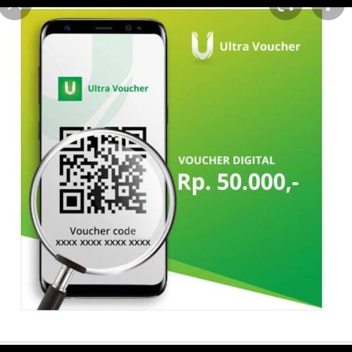 Jual Ultra Voucher Digital 50K | Shopee Indonesia