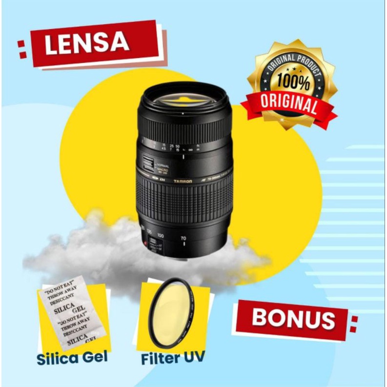 Jual LENSA TAMRON 70-300MM for Canon - Lensa Tele Canon Terbaik Harga ...