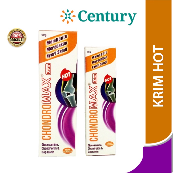 Jual Chondromax Krim Hot 30g / 60g / Nyeri Sendi / Pereda Nyeri ...