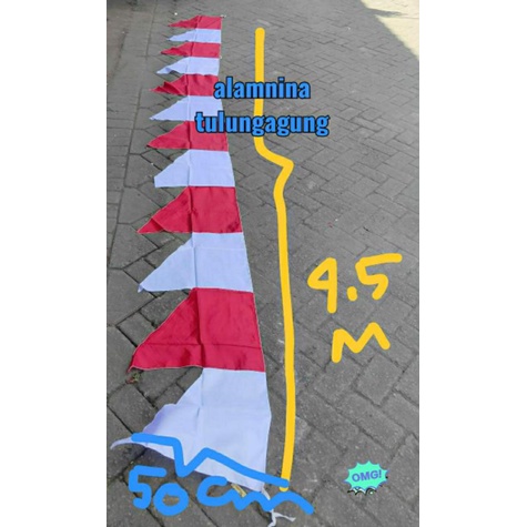 Jual bendera merah putih umbuk umbul merah putih umbul umbul republik ...