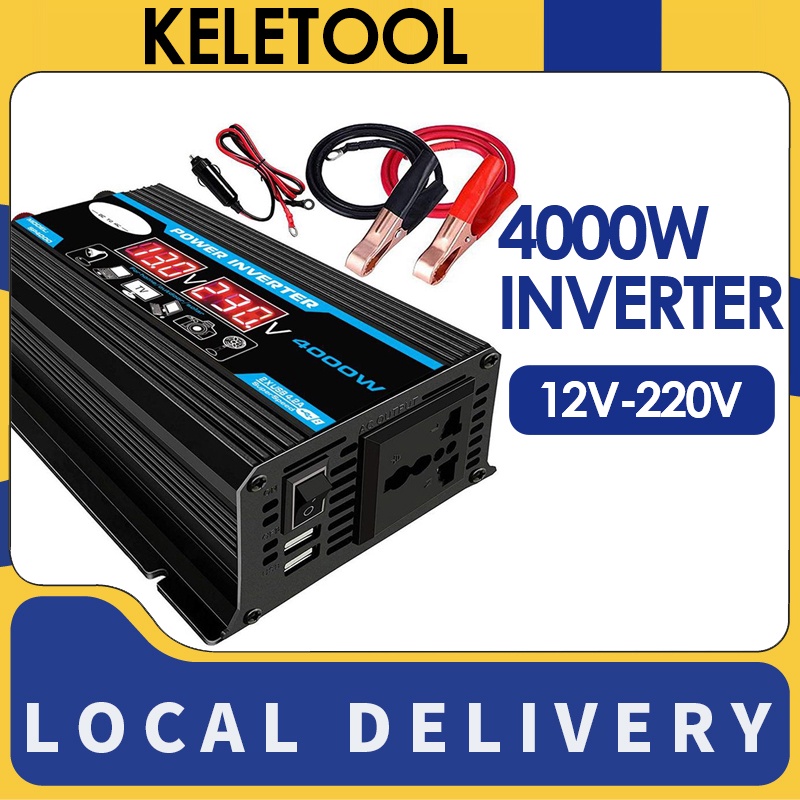 Jual Power inverter dc ke ac mobil Sine Wave Transformer Inverter Frekuensi Tinggi, Modifikasi ...