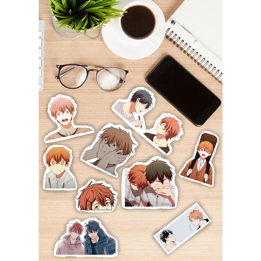Jual Set Sticker Anime BL Yaoi / Banana Fish / Given / Yarichin Bitch ...