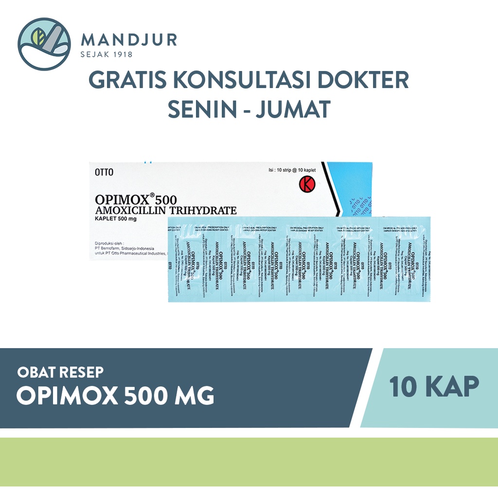 Jual Opimox 500 mg 10 Kaplet | Shopee Indonesia