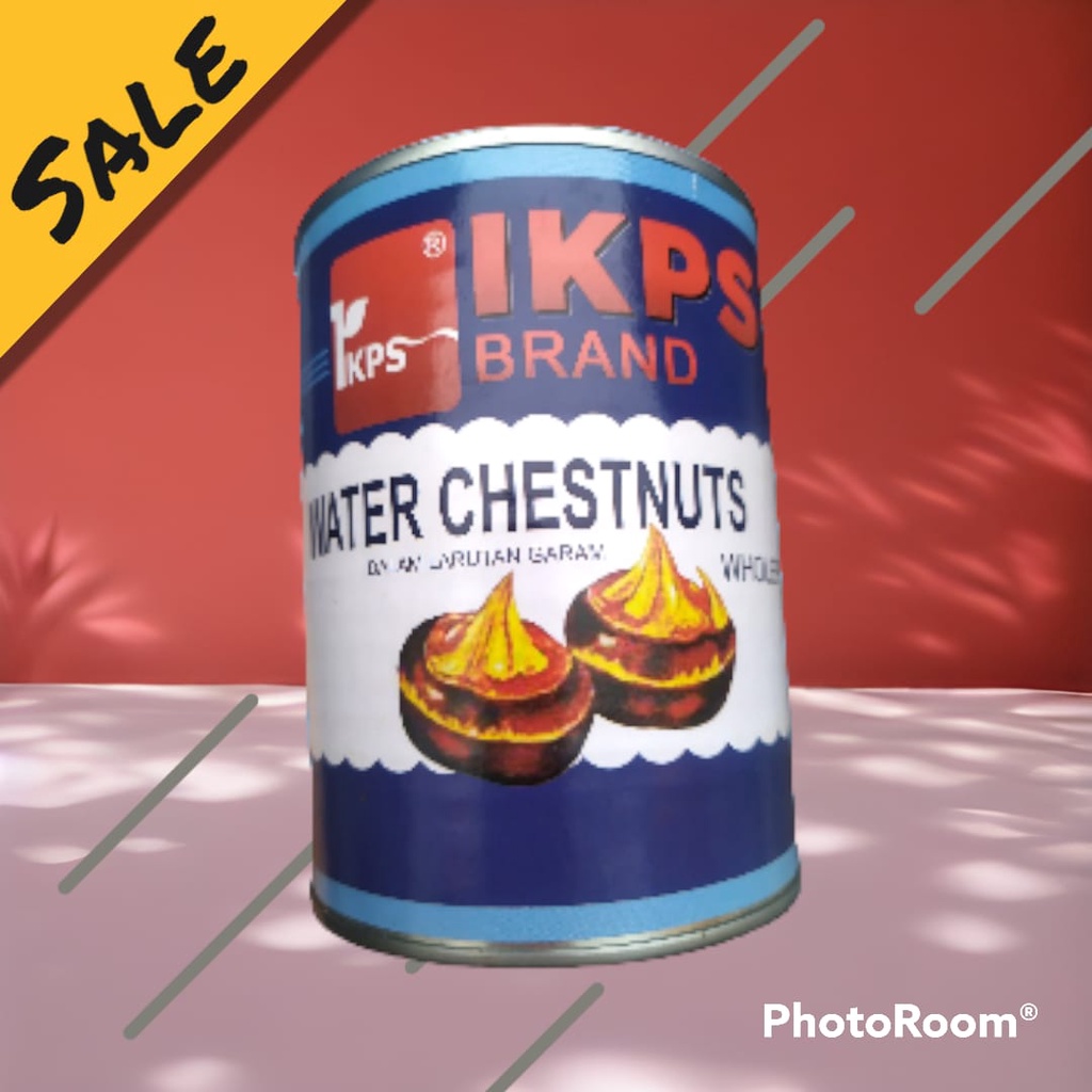 Jual Kacang Kastanye IKPS Water Chestnuts Kacang dalam larutan garam ...