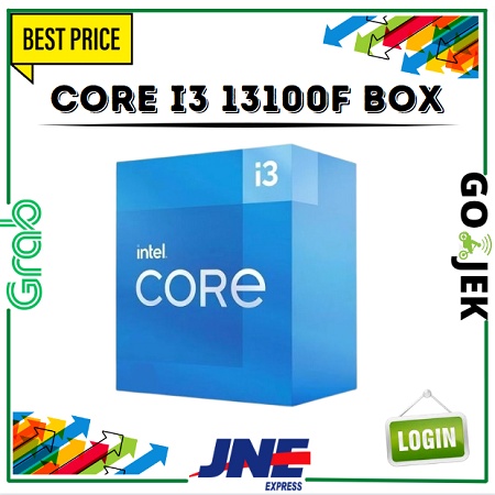 Jual PROCESSOR INTEL Core i3 13100F Box 3.60GHz Raptor Lake Socket LGA1700 | Shopee Indonesia
