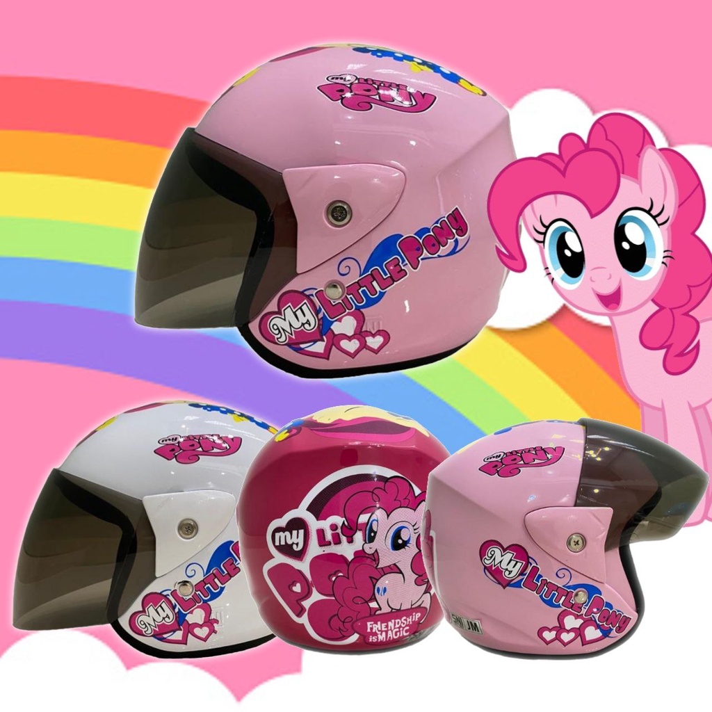Jual Helm Anak Kuda Pony Karakter Little Pony Usia 4 Sampai 9 Tahun ...