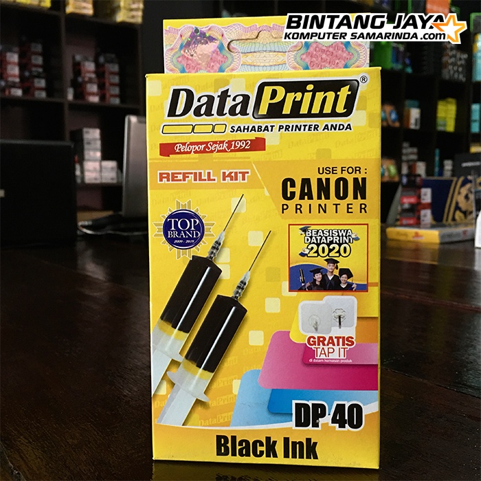 Jual Data Print Refill Kit Printer CANON DP 40 Hitam/Black | Shopee ...