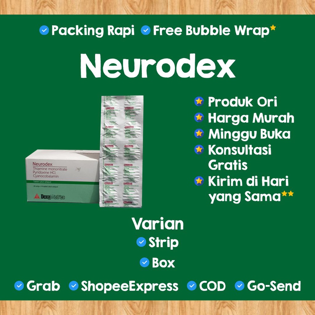 Jual [NEUROBION] Neurobion Forte | Neurobion | Neurodex | Vitamin ...