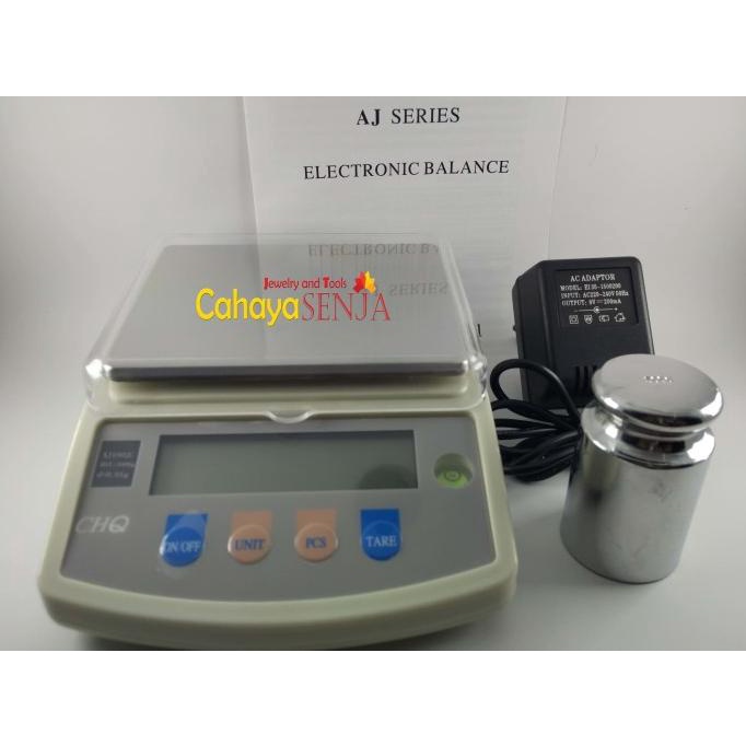Jual Timbangan Digital Chq 1Kg Aj Series (0,01) [Cod] | Shopee Indonesia