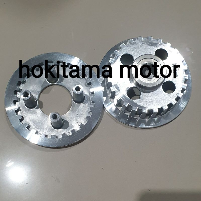 Jual dudukan rumah kopling plat tahanan kaki 4 Lawan plus BAJAJ PULSAR 135 BAJAJ 125 XCD 125 ...