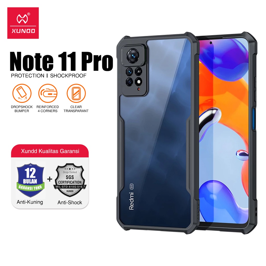 Jual XUNDD Case Untuk xiaomi Redmi Note 11 Pro / xiaomi Redmi Note 11 ...