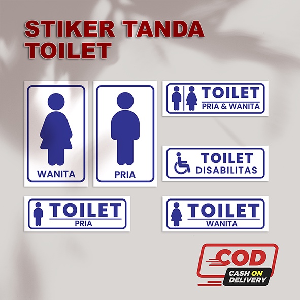 Jual STIKER TOILET | STIKER WC | STIKER TOILET PRIA | STIKER TOILET ...