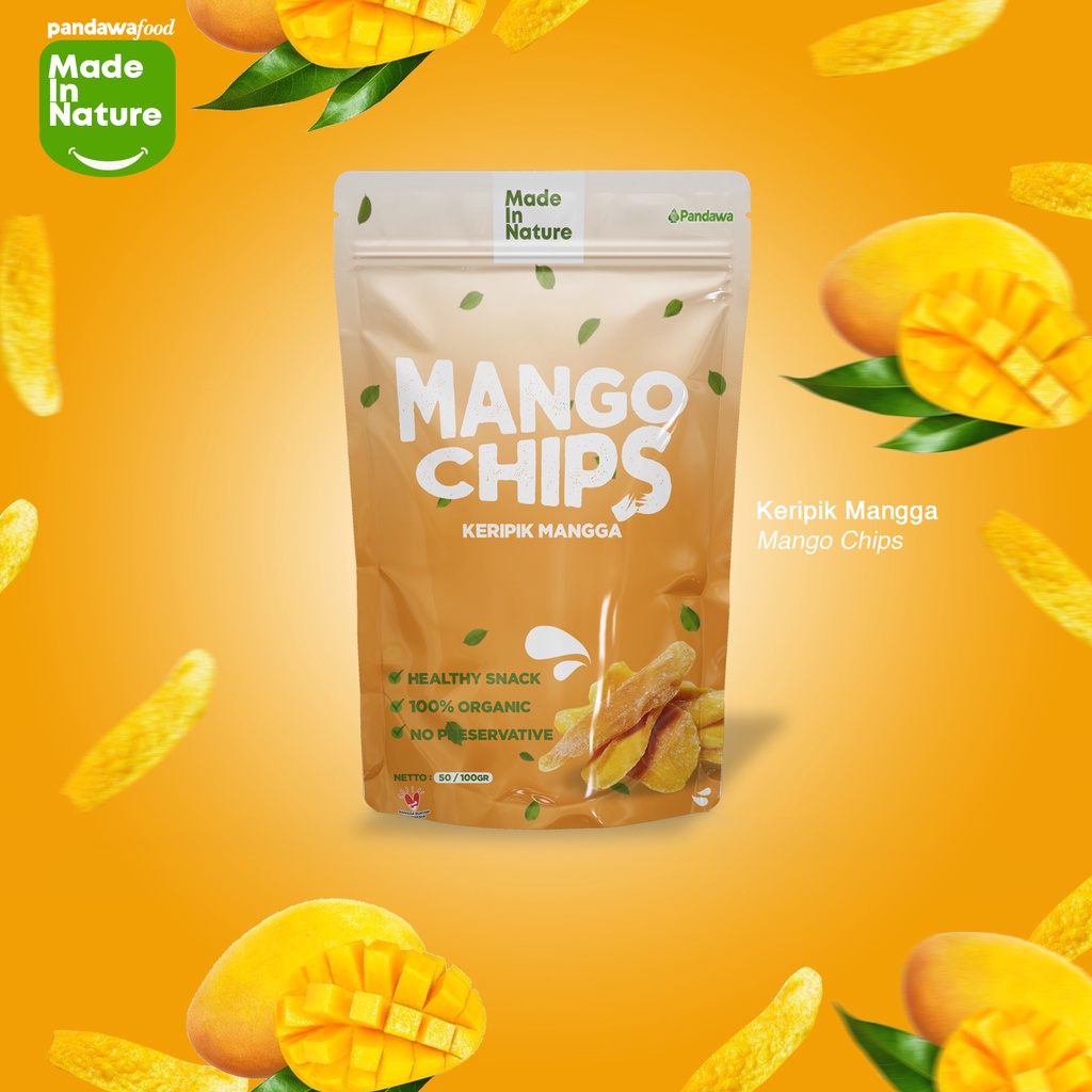 Jual Pandawa Keripik Mangga 100gr / Kripik Buah Mangga / Camilan Diet ...