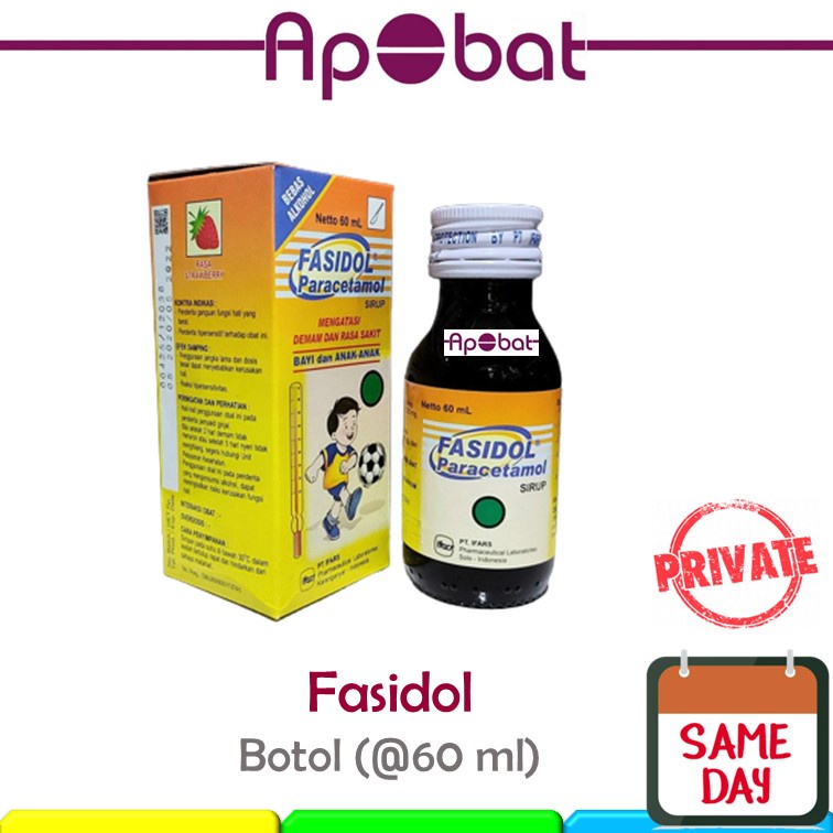 Jual - ApObat - Fasidol KUNING SIRUP 60 ml Obat Demam Nyeri Pusing ...