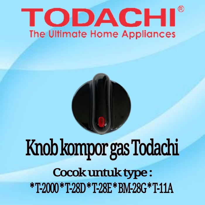 Jual TODACHI Knob Kompor Gas 1 Tungku atau 2 Tungku | Shopee Indonesia