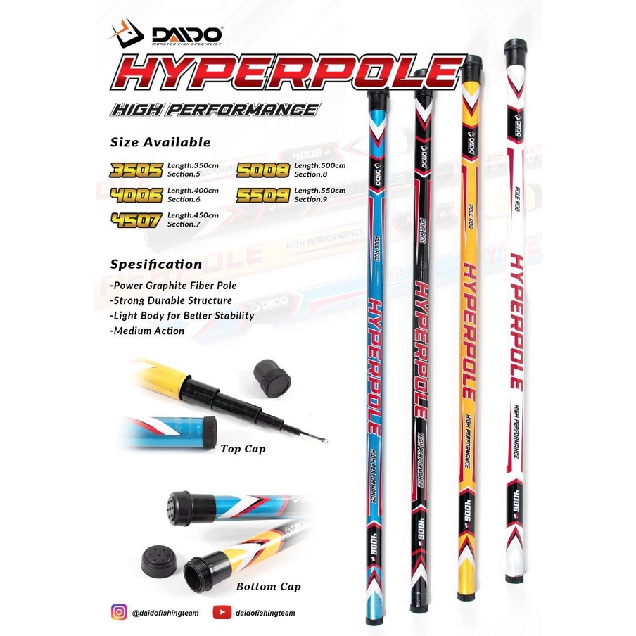Jual Tegek Daido Hyperpole | Shopee Indonesia