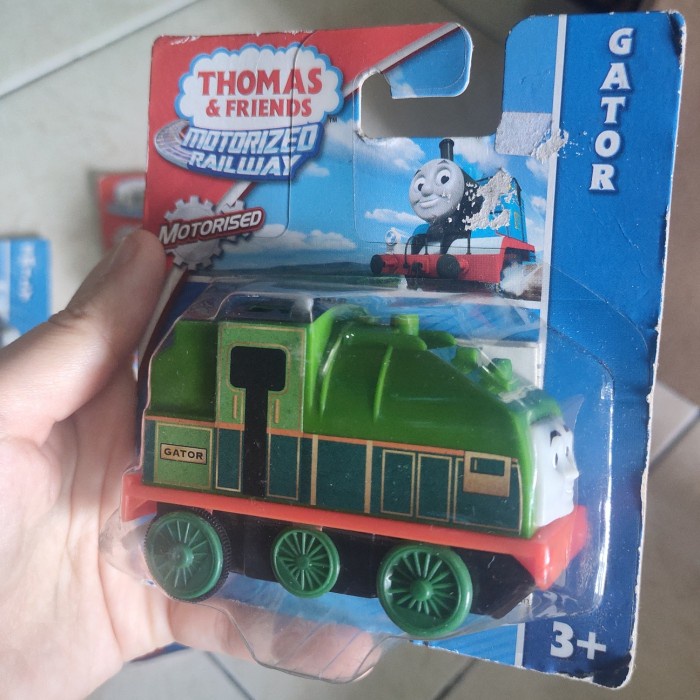 Jual Miniku Thomas & Friends Motorized Railway Gator Toby Henry ...