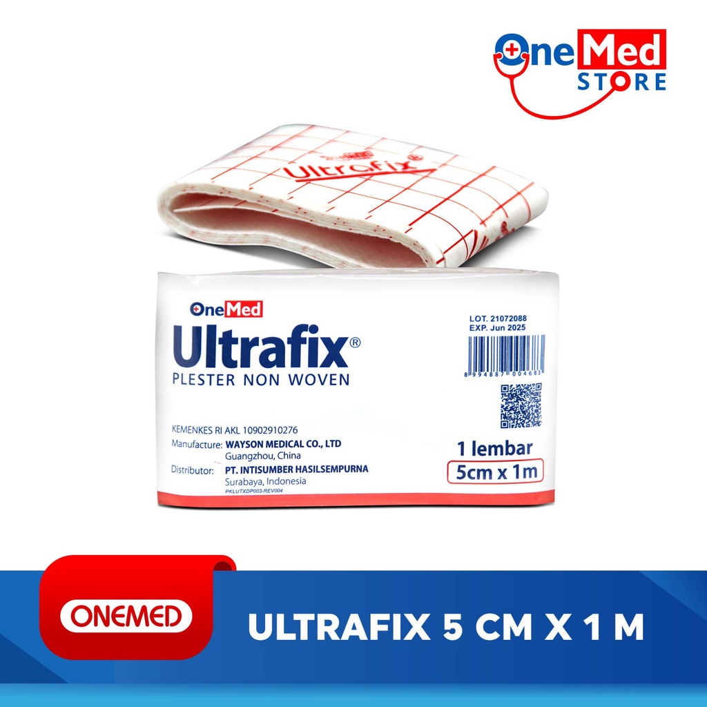 Jual OneMed Ultrafix 5cmx1m Isi 1 Pcs | Shopee Indonesia