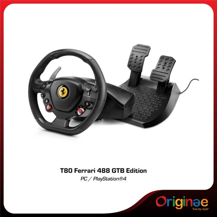 Jual Terlaris Thrustmaster T80 Ferrari 488 Gtb Ps4 Pc - Hitam | Shopee ...