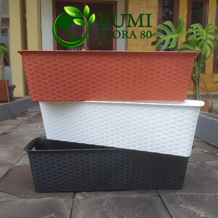 Jual POT PANJANG ROTAN 60 CJP 8003/POT PANJANG 60/POT PANJANG PLASTIK ...
