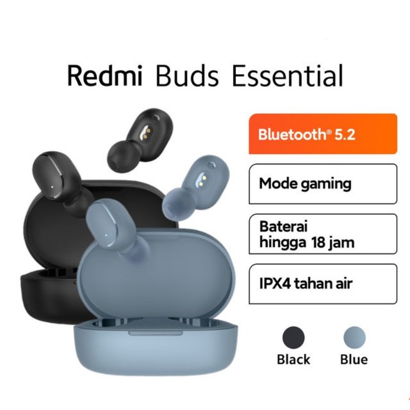 Jual Xiaomi Redmi Buds Essential TWS Bluetooth | Shopee Indonesia