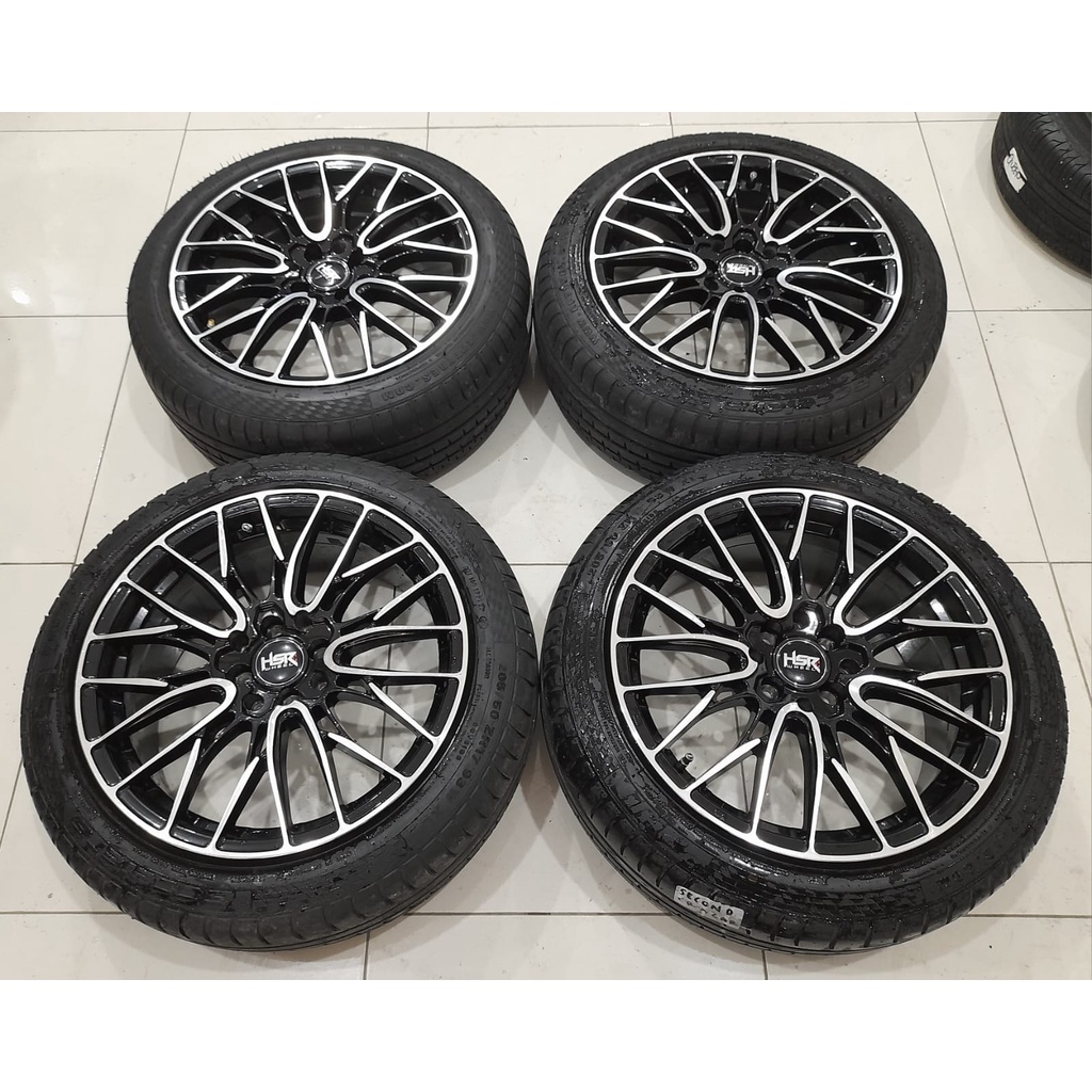 Jual Paket Velg dan Ban R17 HSR seken buat Mobil Mobilio, Raize, Yaris, Kia - Pelek racing Ring ...