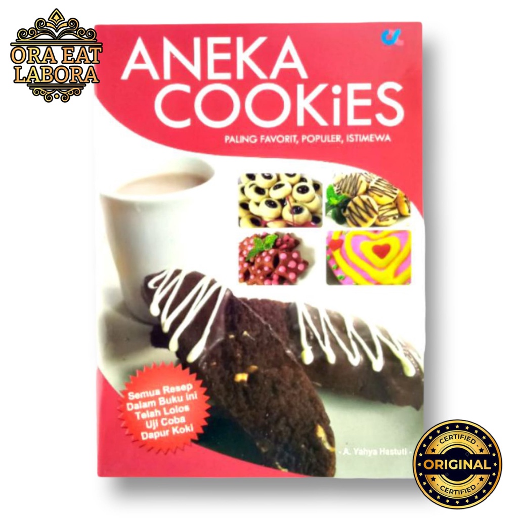 Jual Buku Aneka Resep Cookies Original - Ora Eat Labora | Shopee Indonesia