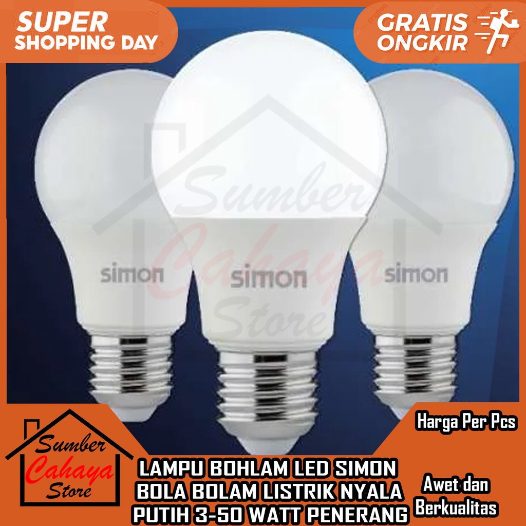 Jual Lampu Led Capsul Simon 3 5 7 9 11 13 15 20 30 40 50 W Wat Watt ...